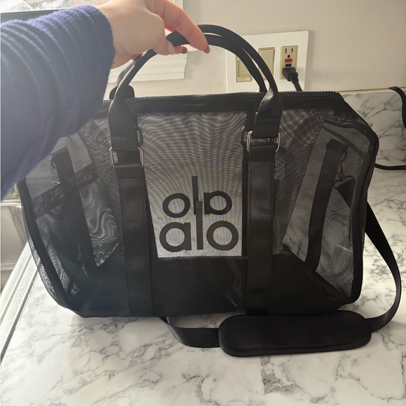 ALO Yoga | Bags | Alo Mesh Sheer Duffle Bag | Poshmark